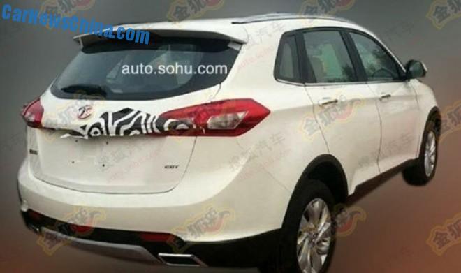 Spy Shots: Beijing Auto C51X – based on platform of the Saab 9-3