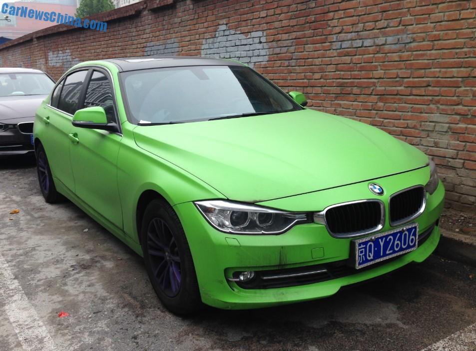 BMW 320Li Is Matte Light Green In China CarNewsChina bmw-320li-is-matte-light-green-in-china-carnewschina