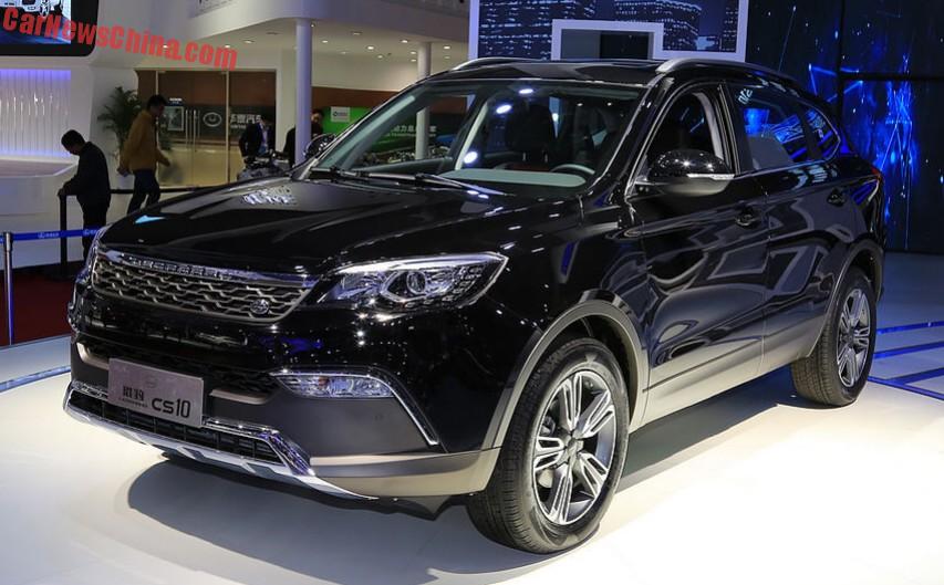 Changfeng Liebao CS10 SUV debuts on the Shanghai Auto Show - CarNewsChina.com