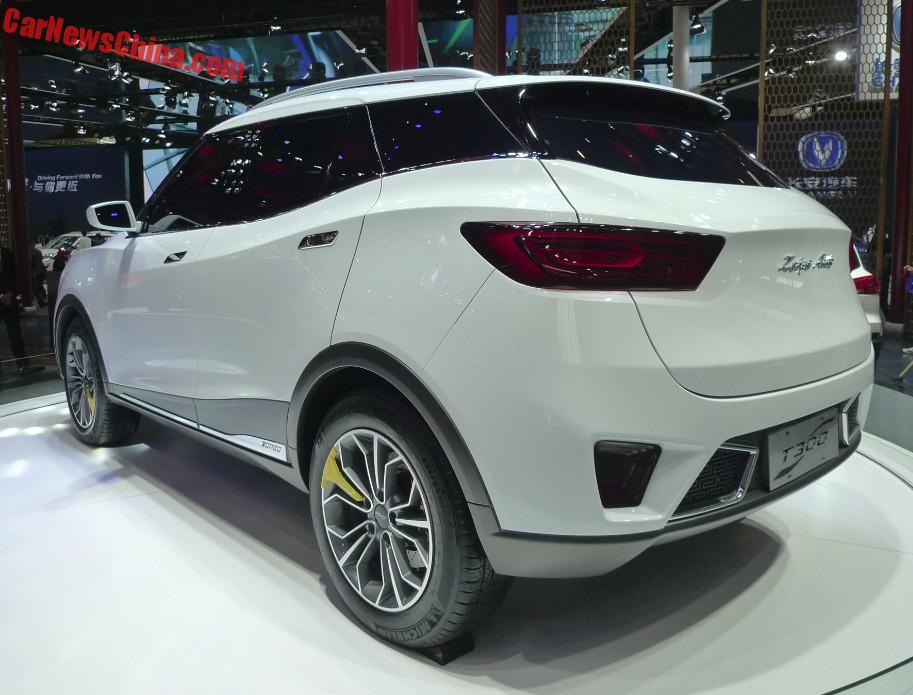 Zotye T300 SUV Concept Unveiled On The Beijing Auto Show - CarNewsChina.com