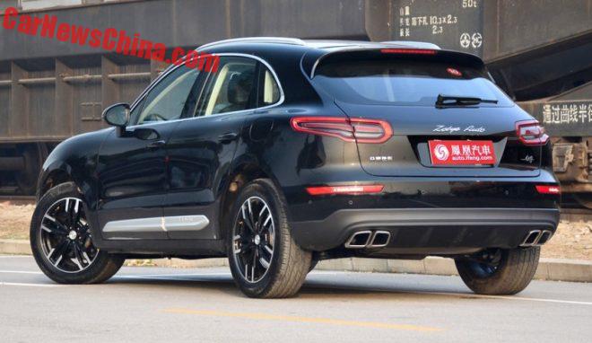 Zotye SR9 Porsche Macan Clone Launched On The Chinese Car Market - CarNewsChina.com