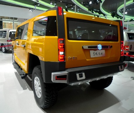 Dongfeng 'Brave Soldier' EQ2050 M3D debuts at the Beijing Auto Show ...