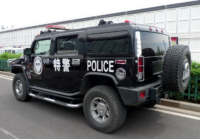 Spotted in China: Hummer H2 from Beijing SWAT - CarNewsChina.com