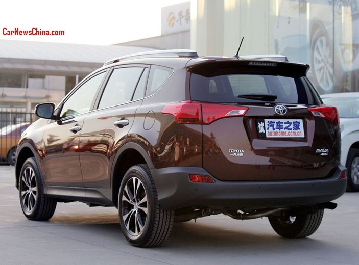 New Toyota RAV4 hits the China car market - CarNewsChina.com