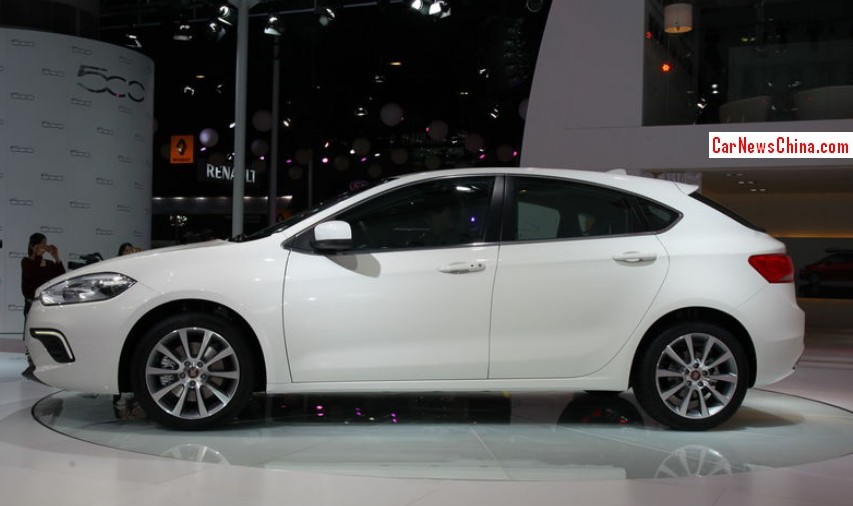 Fiat Ottimo debuts on the 2013 Guangzhou Auto Show in China ...