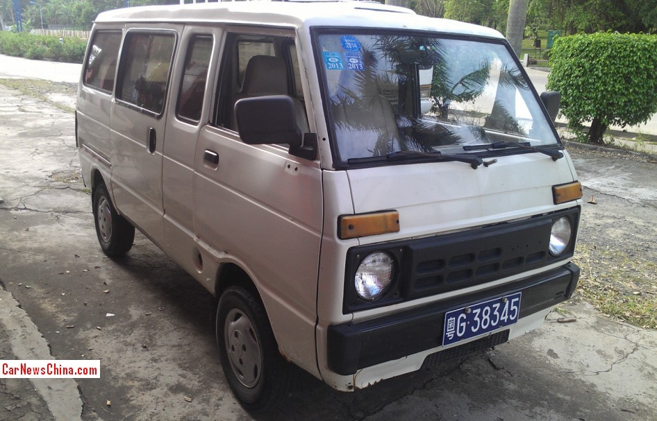 Spotted in China: Tianjin Huali Dafa TJ110 minivan - CarNewsChina.com