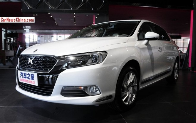 Citroen DS 5LS launched on the China car market - CarNewsChina.com