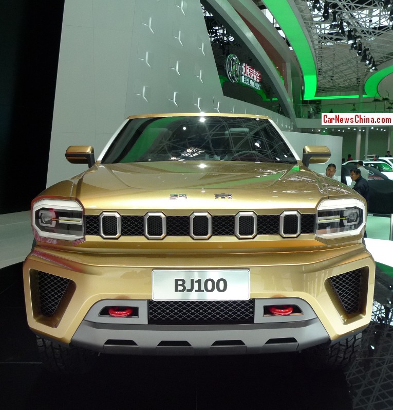 Beijing Auto BJ100 Concept debuts on the Beijing Auto Show ...
