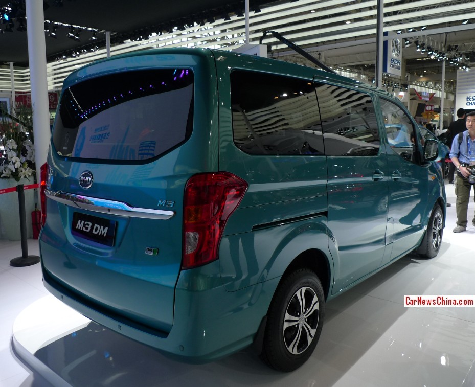 BYD M3 DM mini MPV Concept debuts on the Beijing Auto Show ...