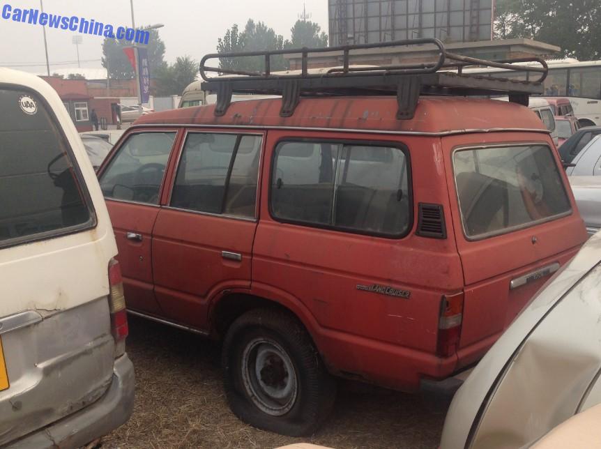 Spotted in China: J60 Toyota Land Cruiser - CarNewsChina.com