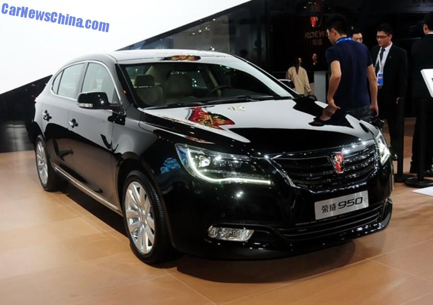 2014 Guangzhou Auto Show: facelifted Roewe 950 debuts in China ...