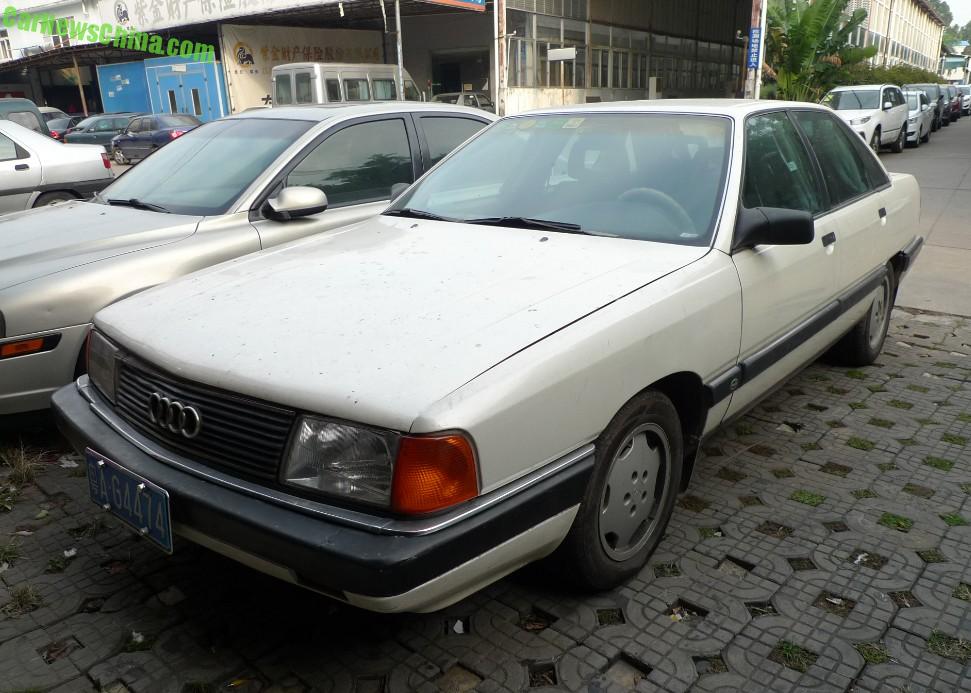Spotted in China: C3 Audi 100 sedan Times Two - CarNewsChina.com