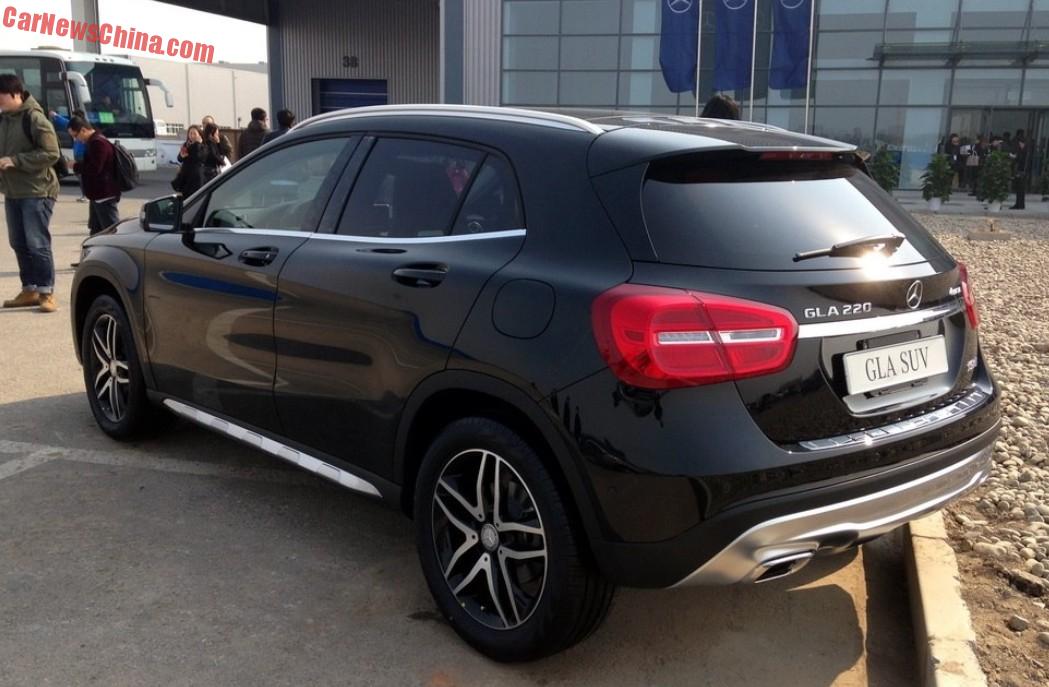 The China-made Mercedes-Benz GLA SUV is Ready for the Chinese car ...