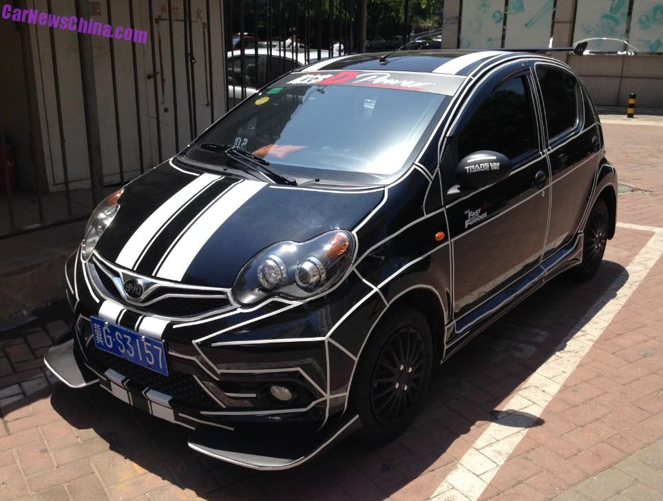 BYD F0 has a Body Kit in China - CarNewsChina.com