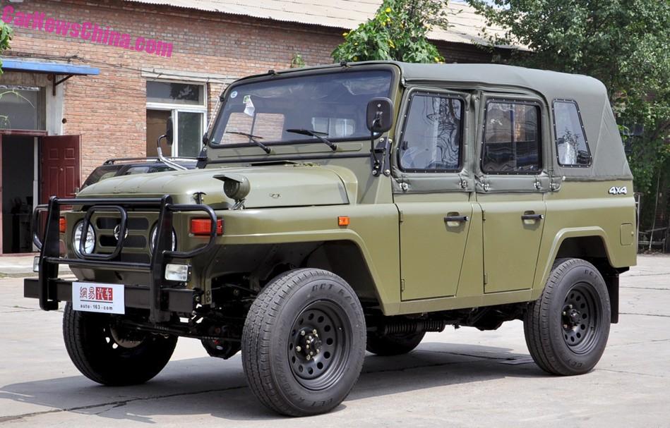 China Car History: the Beijing-Jeep 2002 utility vehicle prototype ...