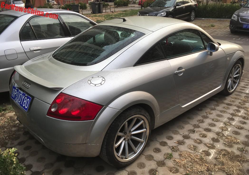 Spotted in China: first generation Audi TT Coupe - CarNewsChina.com