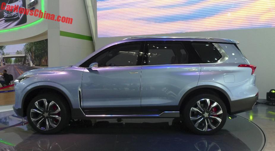 Shanghai Maxus D90 concept SUV launched on the Beijing Auto Show ...