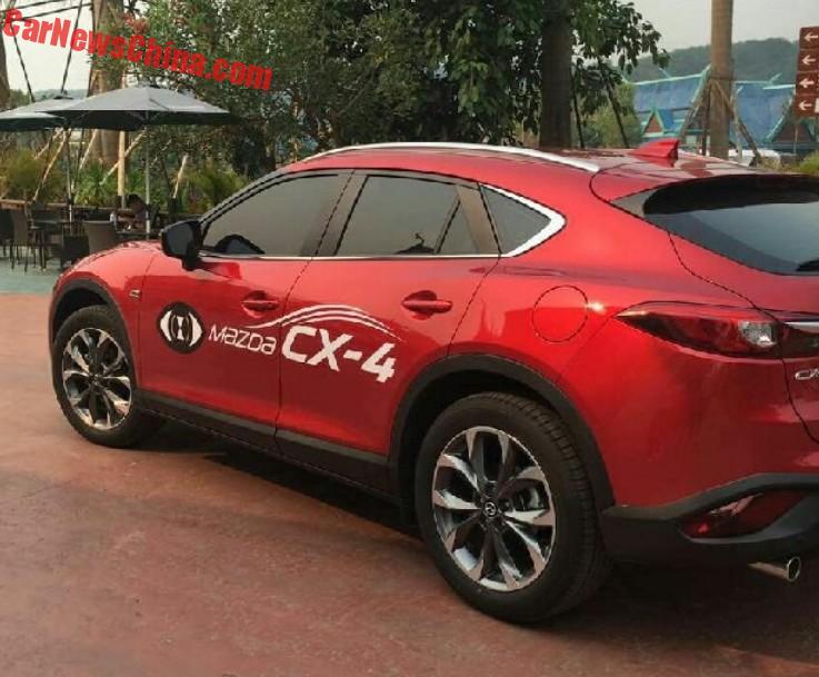 New Photos of the Mazda CX-4 for China - CarNewsChina.com