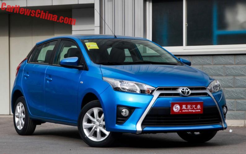 Spy Shots: facelift for the Toyota Yaris L in China - CarNewsChina.com