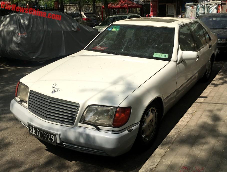 W140 Benz White
