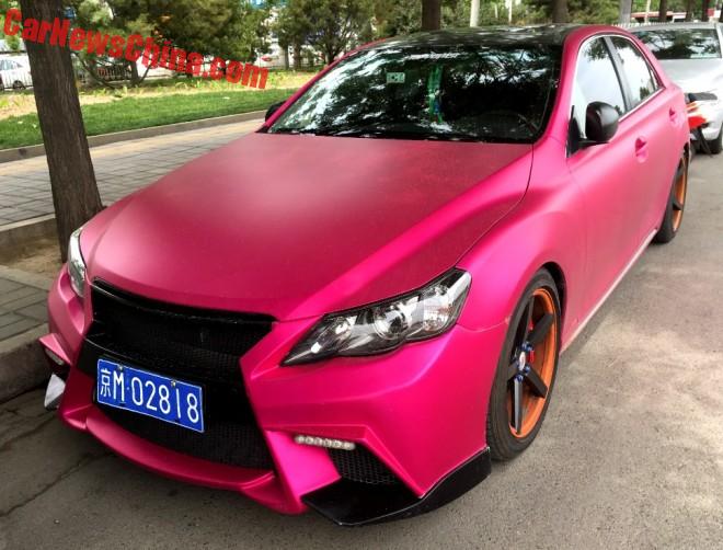 Top 10 Pink Cars From China - CarNewsChina.com