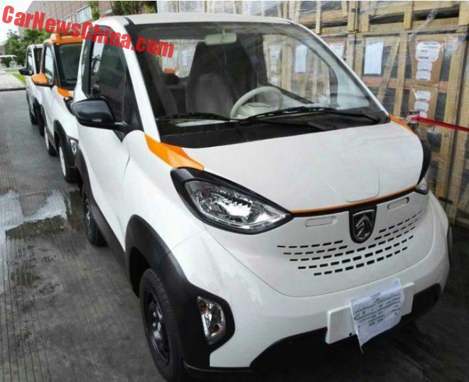 New Photos Of The Baojun E100 EV For China - CarNewsChina.com