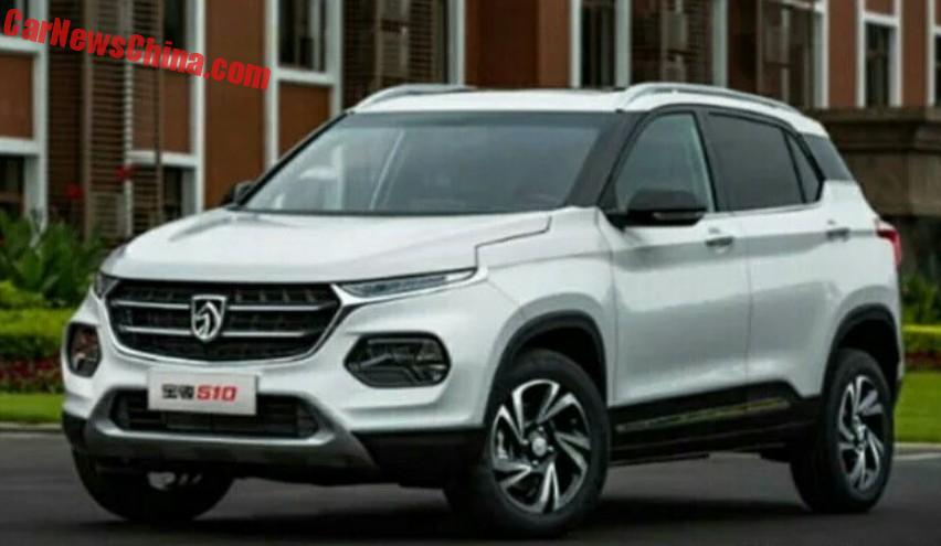 Officially Official: The New Baojun 510 SUV For China - CarNewsChina.com