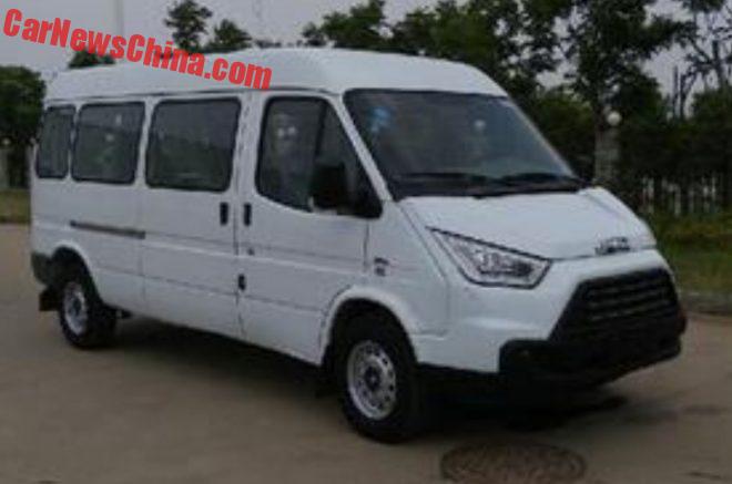 JMC Is Going Stormtrooper With New-Old Mini Van - CarNewsChina.com