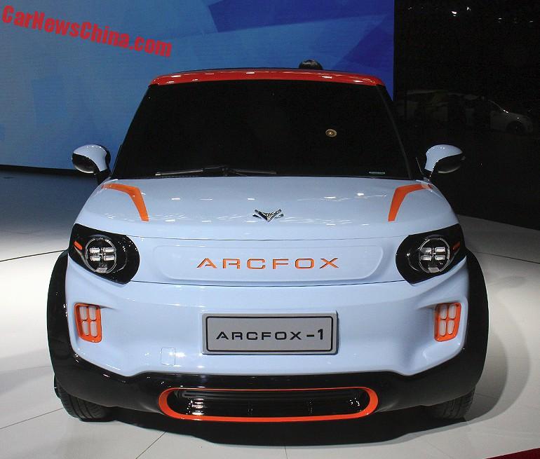 Beijing Auto ArcFox-1 EV Concept Hits The Guangzhou Auto Show ...