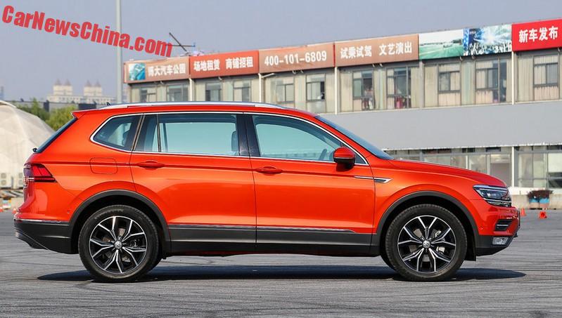 Volkswagen Tiguan L Is Ready For The Chinese Car Market - CarNewsChina.com